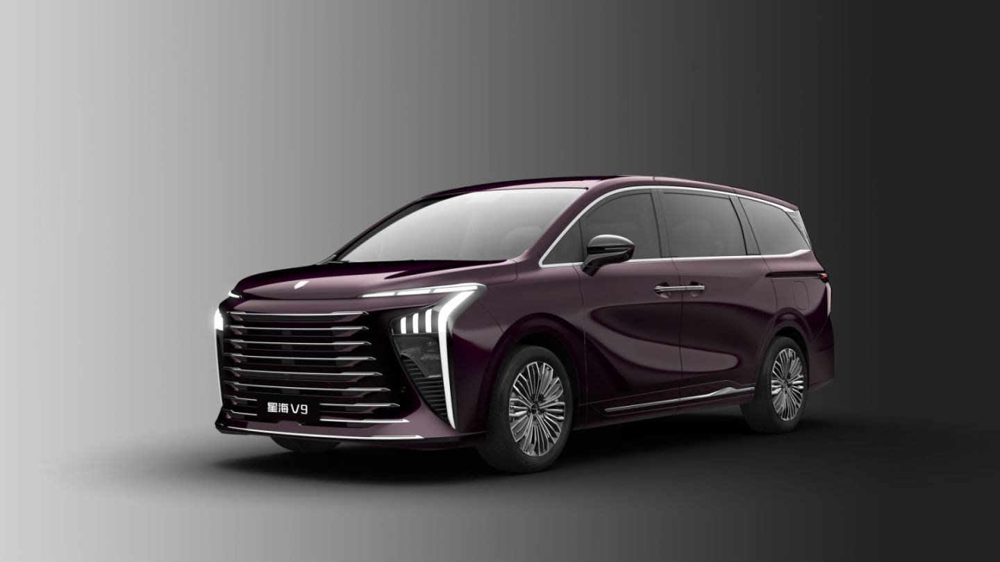 Wholesale DONGFENG FORTHING V9 Luxury New Energy Flagship MPV Petrol Electric Hybrid with ...